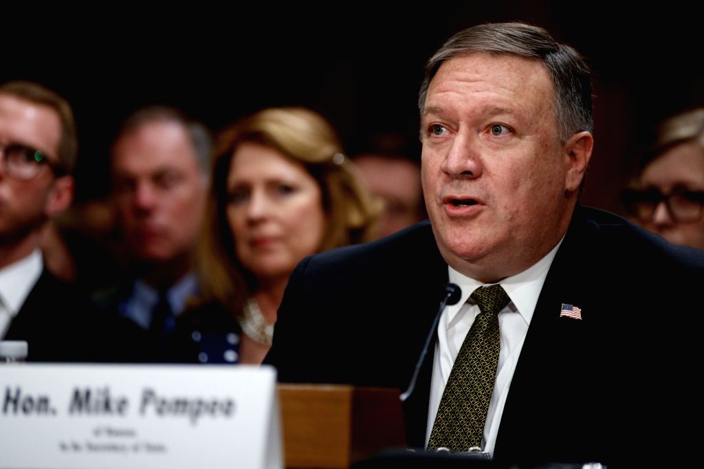 FILE-U.S.-WASHINGTON D.C.-SECRETARY OF STATE-MIKE POMPEO-SENATE-CONFIRMING