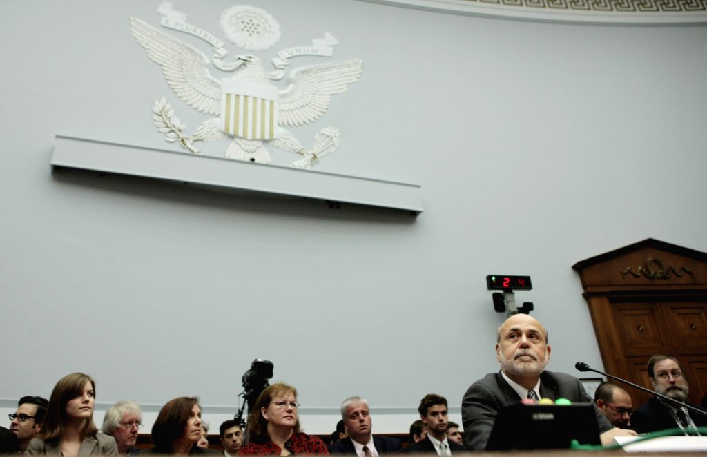 The House Financial Services Committee at Capitol Hill in Washington D.C.