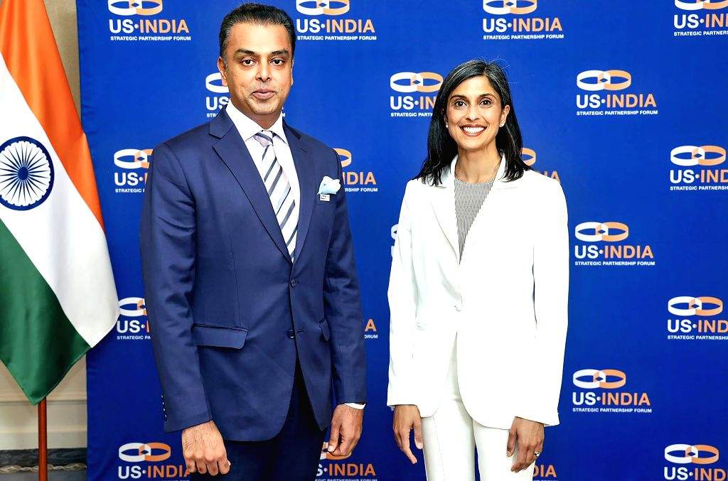 Washington, DC: Milind Deora meets Usha Vance
