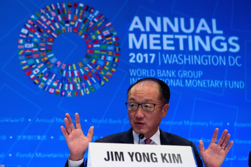 U.S.-WASHINGTON D.C.-WORLD BANK-IMF-ANNUAL MEETINGS-PRESS CONFERENCE ...
