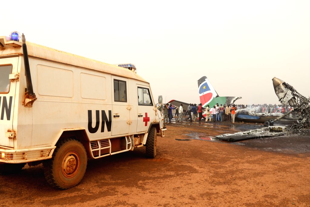 SOUTH SUDAN-WAU-PLANE-CRASH