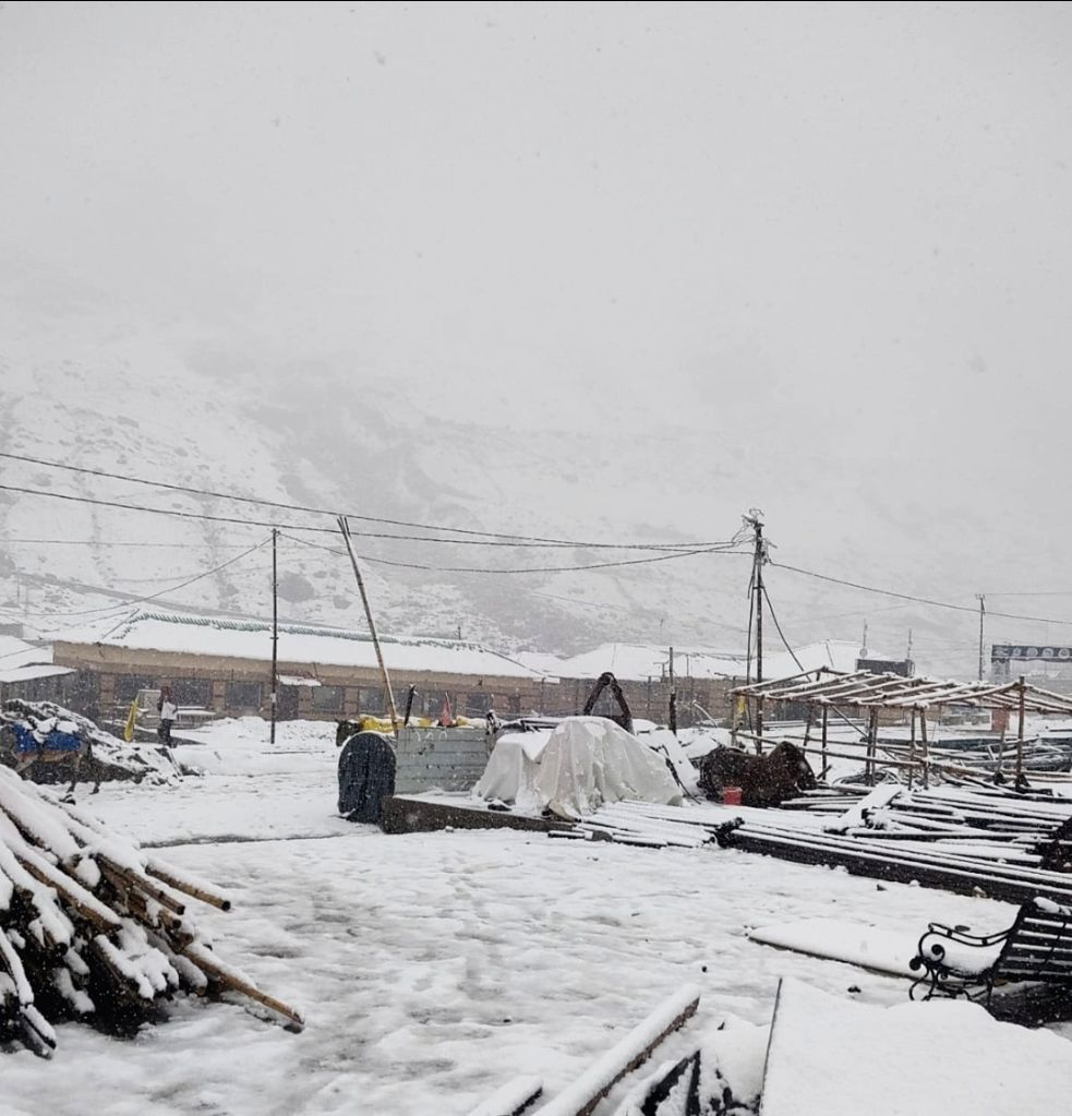 Free Photo : Weather whims continue in Uttarakhand, snowfall in ...