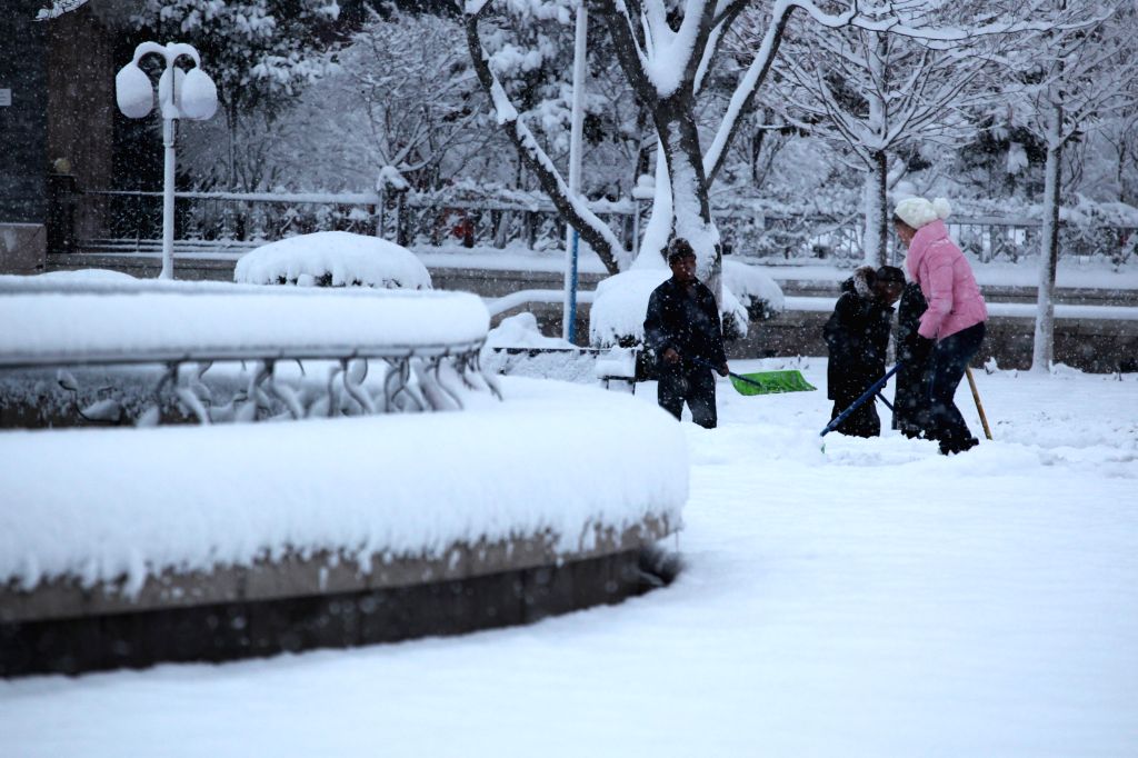 Weihai (China): China snowfall