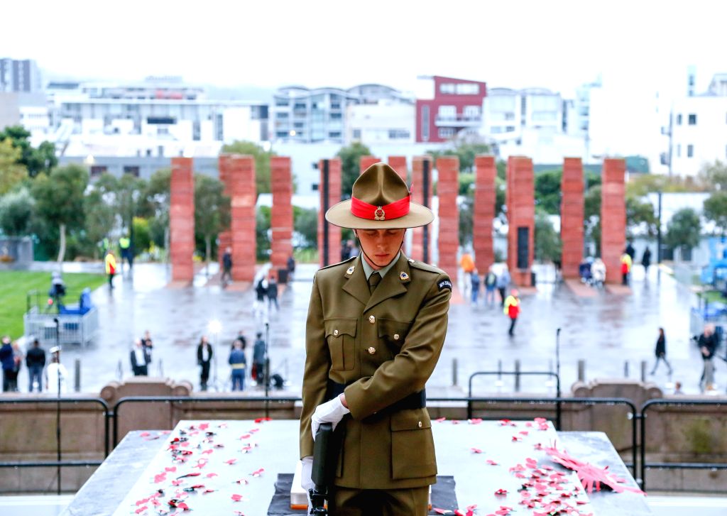 NEW ZEALAND-WELLINGTON-ANZAC DAY-CEREMONY
