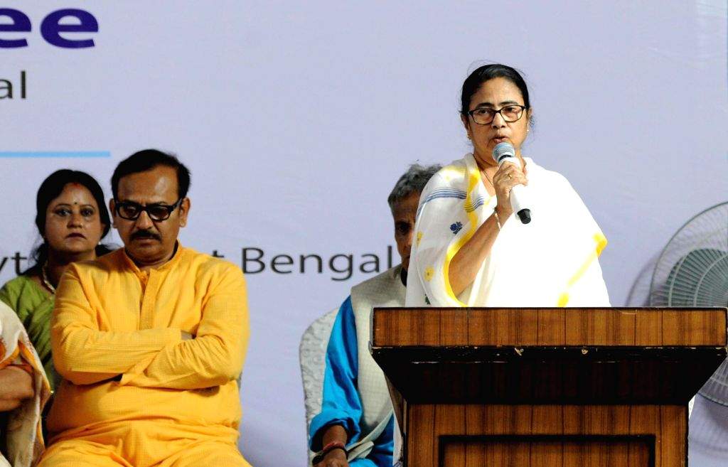 West Bengal Chief Minister Mamata Banerjee addresses during the ...