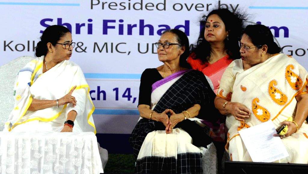 West Bengal Chief Minister Mamata Banerjee addresses during the ...