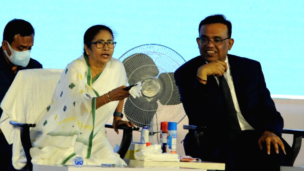 : Kolkata: WB CM Mamata Banerjee during the inauguration of Titagarh ...