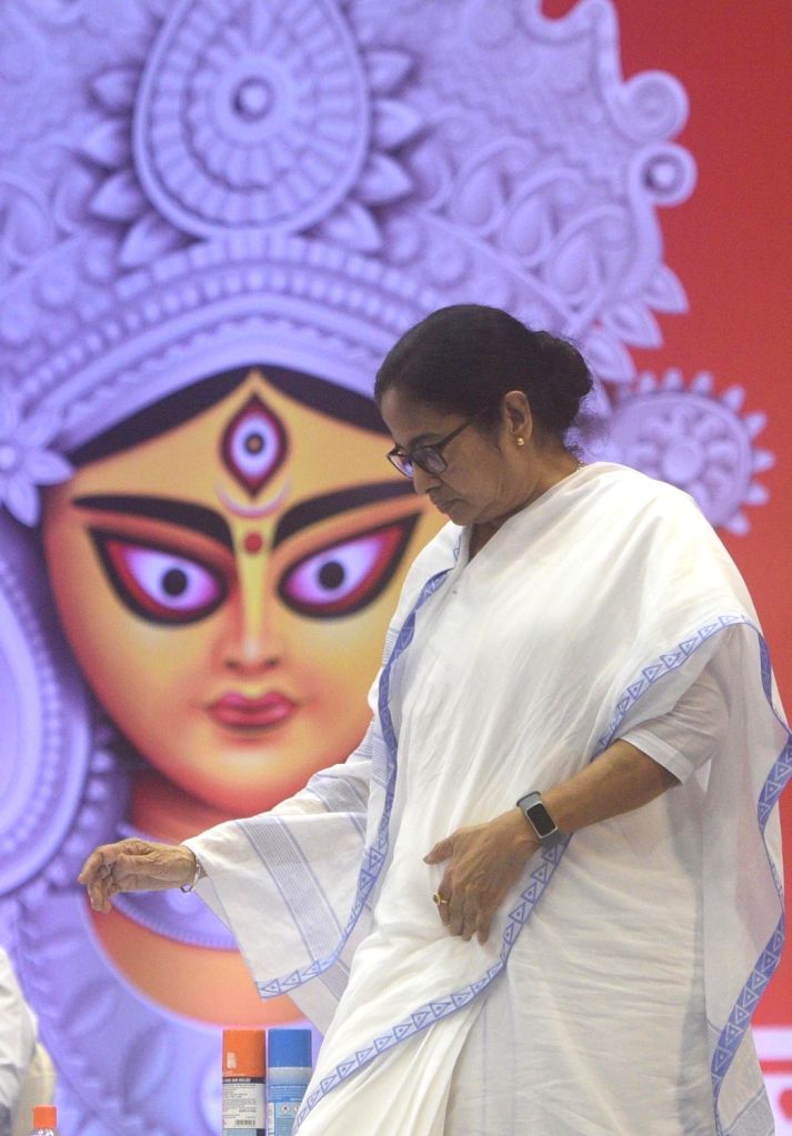 :Kolkata:West Bengal Chief Minister Mamata Banerjee during the ...