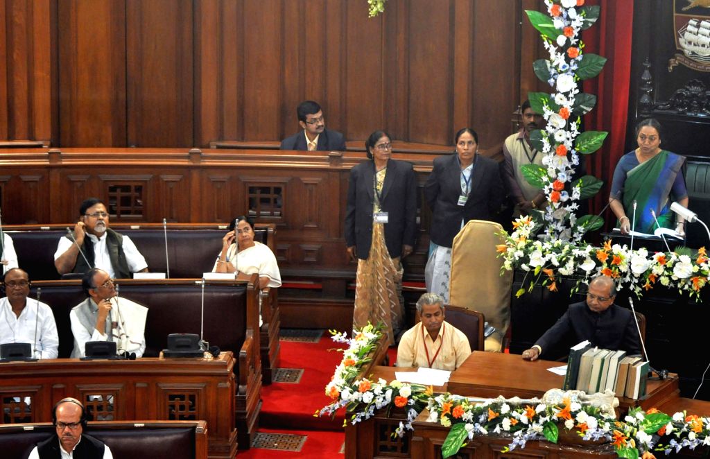 Mamata Banerjee and Meira Kumar during the inaugural day of the three ...