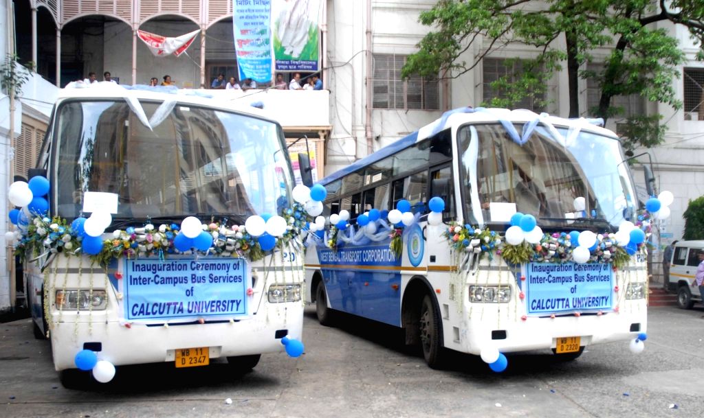 Partha Chatterjee flags off inter campus bus services