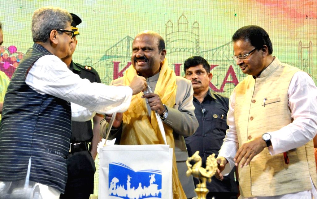 West Bengal Governor C.V Ananda Bose being felicitated