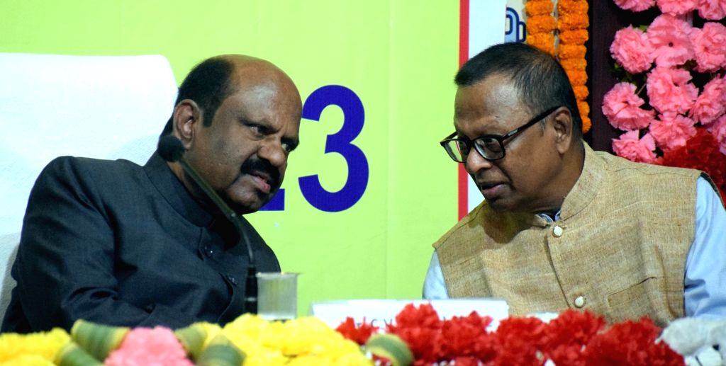 West Bengal Governor C. V. Ananda Bose during a felicitation programme