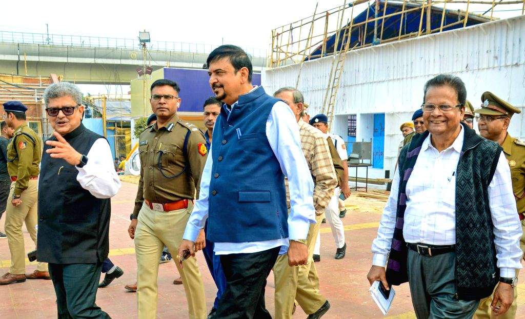 West Bengal Minister Sujit Bose inspects preparations for the upcoming ...