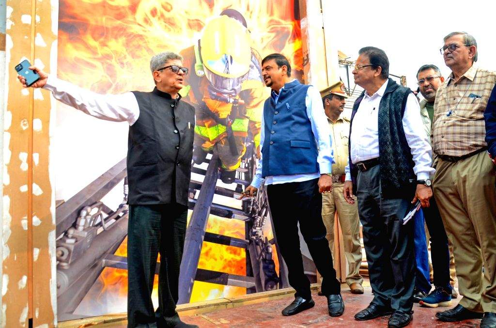 West Bengal Minister Sujit Bose inspects preparations for the upcoming ...