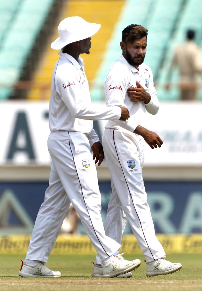 India Vs West Indies - First Test match - Day 2