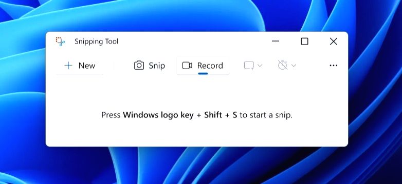 Free photo : Windows 11 gets built-in screen recording tool