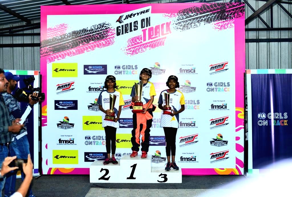 Muskan Jubbal wins karting slalom title in Girls On Track
