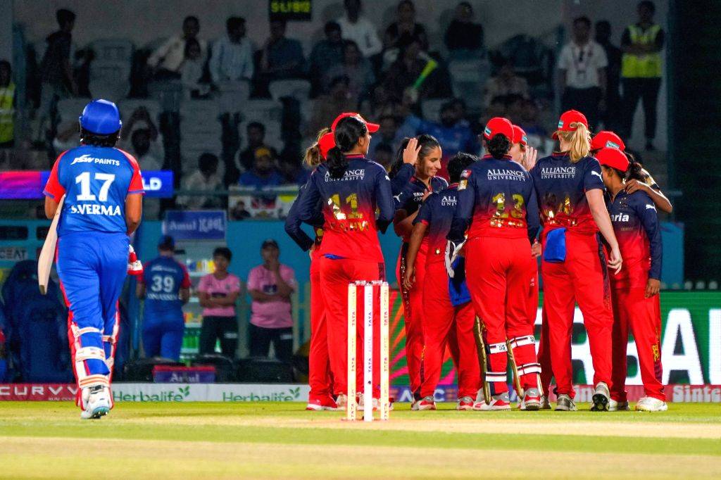 WPL 2025 match between Delhi Capitals and Royal Challengers Bengaluru