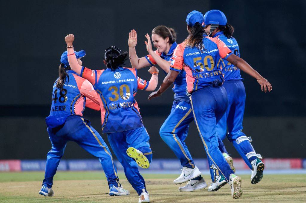 WPL match between Mumbai Indians and Royal Challengers Bangalore