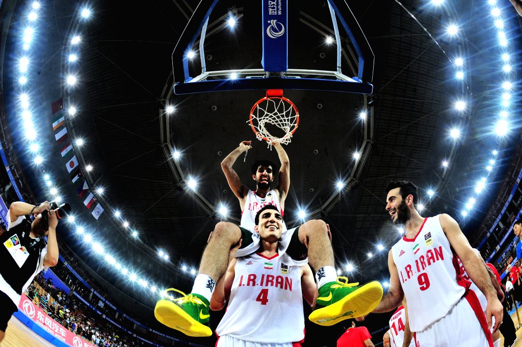 Final match between Iran and Chinese Taipei in the 5th FIBA Asia Cup ...