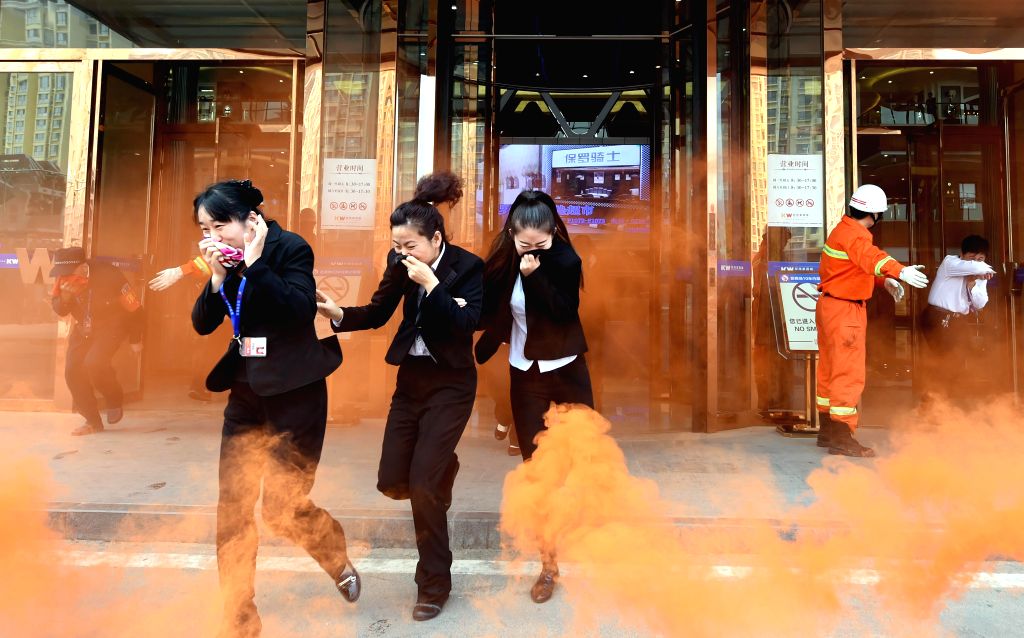 CHINA-HEBEI-XIANGHE-FIRE DRILL