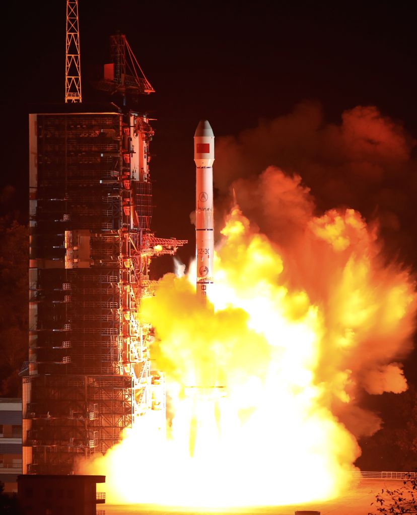 CHINA-XICHANG-SATELLITE-LAUNCH