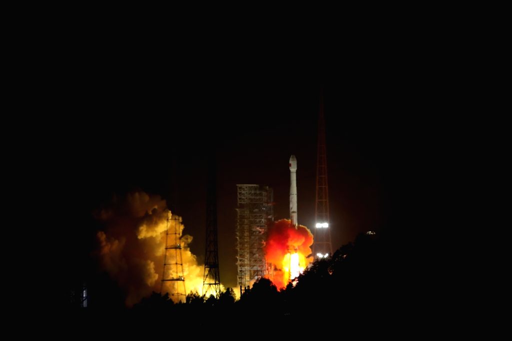 CHINA-SICHUAN-XICHANG-SATELLITES-LAUNCH