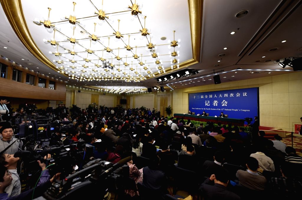 CHINA-BEIJING-NPC-PRESS CONFERENCE