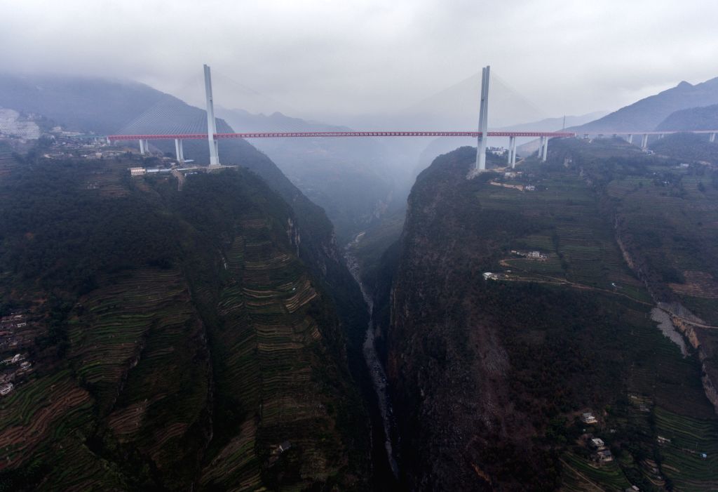 CHINA-YUNNAN-BRIDGE-OPERATION