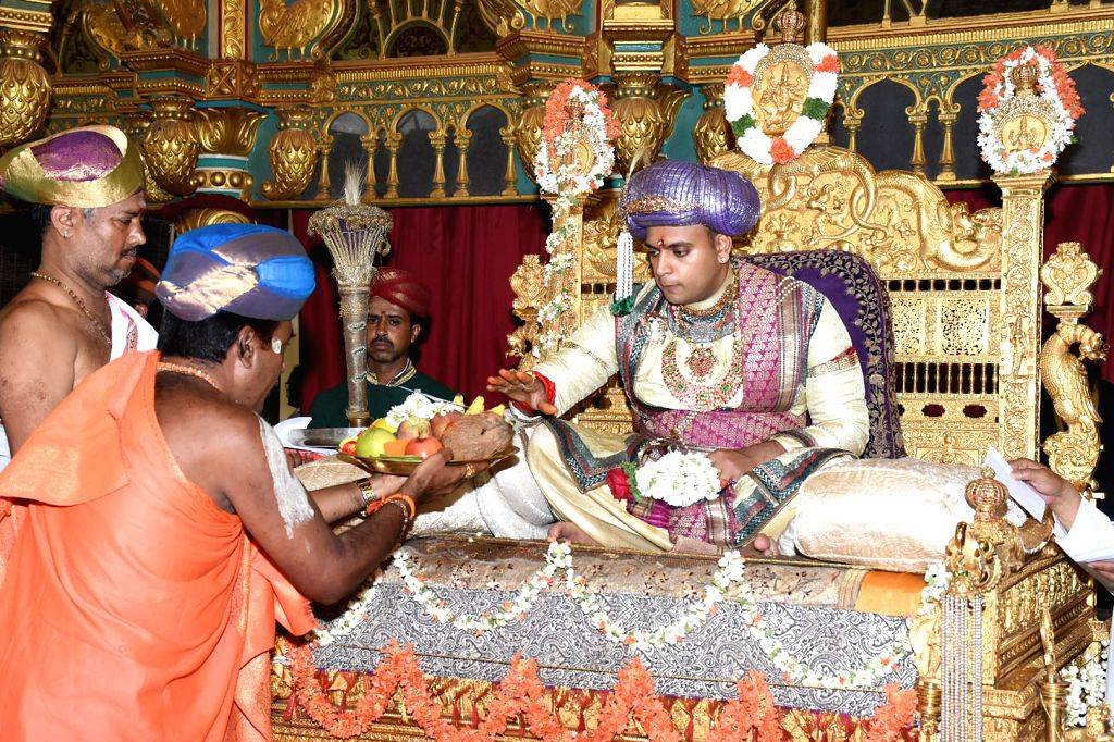 Yaduveer Krishnadatta Chamaraja Wadiyar, Maharaja of Mysore at the ...