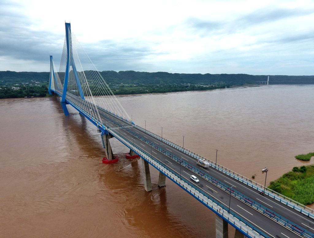 CHINA-SICHUAN-YIBIN-YANGTZE RIVER BRIDGE