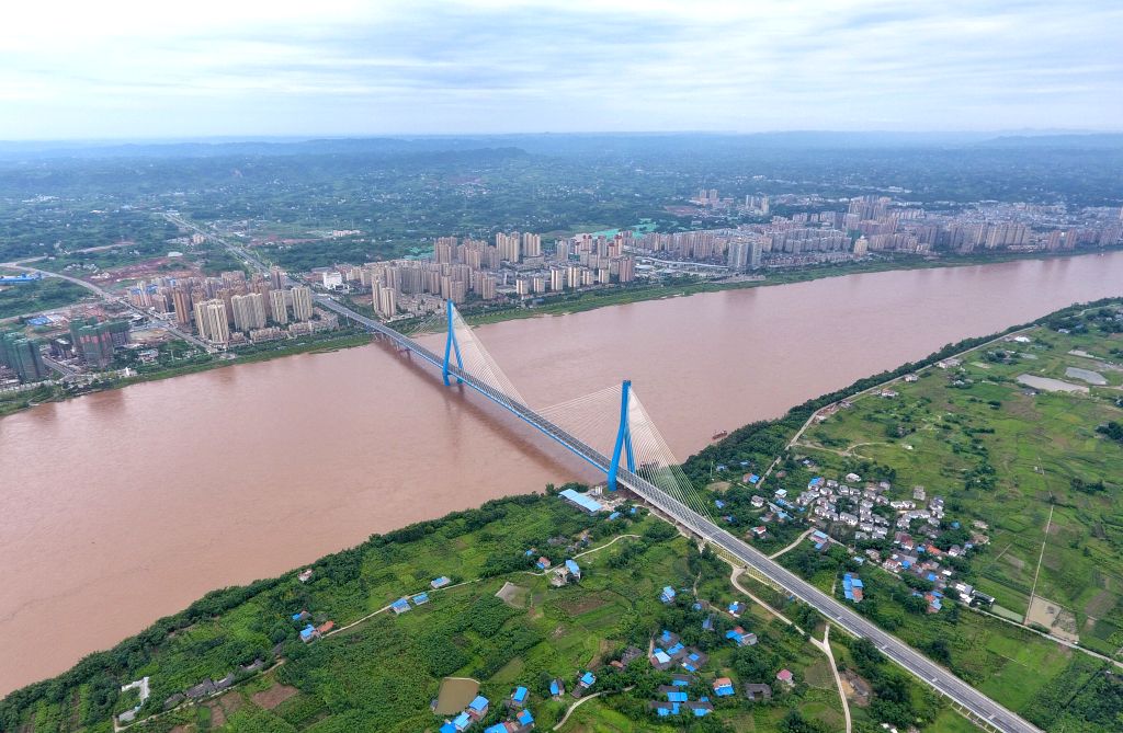 CHINA-SICHUAN-YIBIN-YANGTZE RIVER BRIDGE