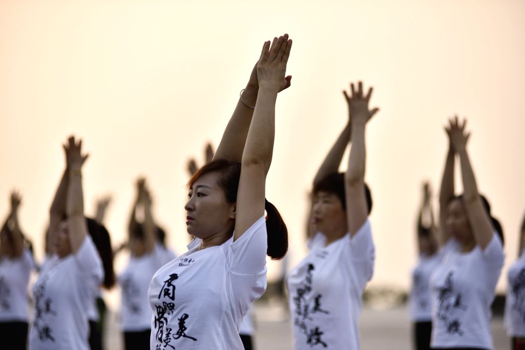 CHINA-HUBEI-YOGA