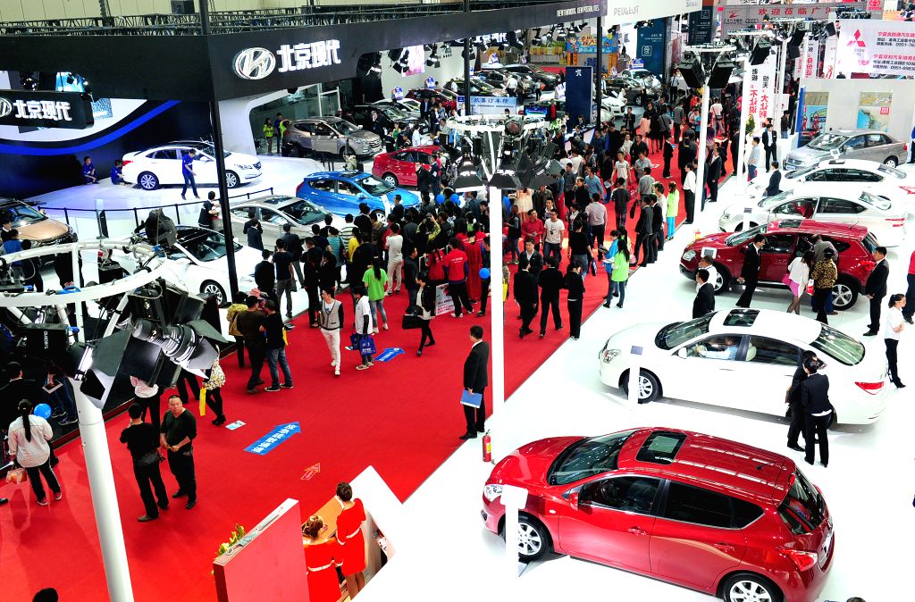 Auto expo in Yinchuan