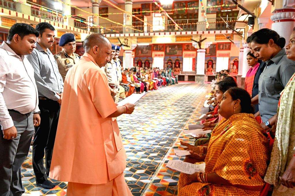 Yogi Adityanath Attends Janata Darshan