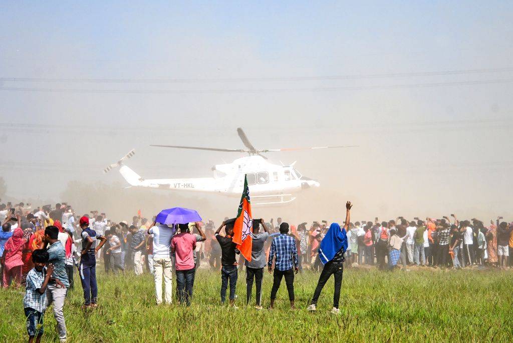 Yogi Adityanath Campaigns for BJP in Nadia