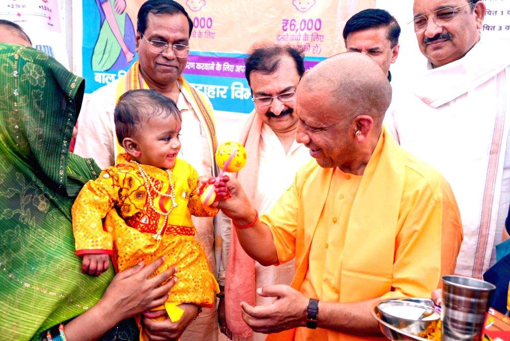 Yogi Adityanath Launches Development Projects