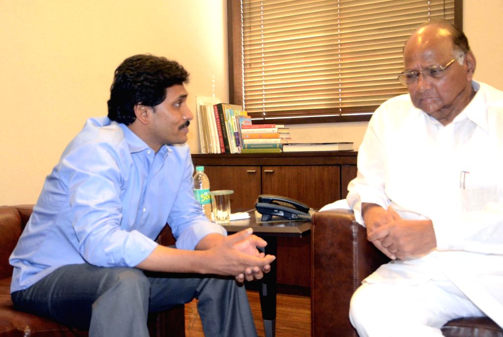 YS Jagan Mohan Reddy meets Sharad Pawar to garner support for united ...