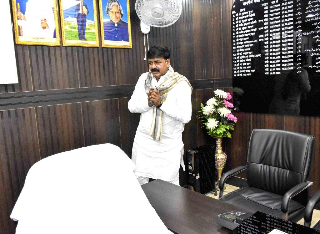 Zama Khan assumes charge as Bihar Minority Welfare Minister
