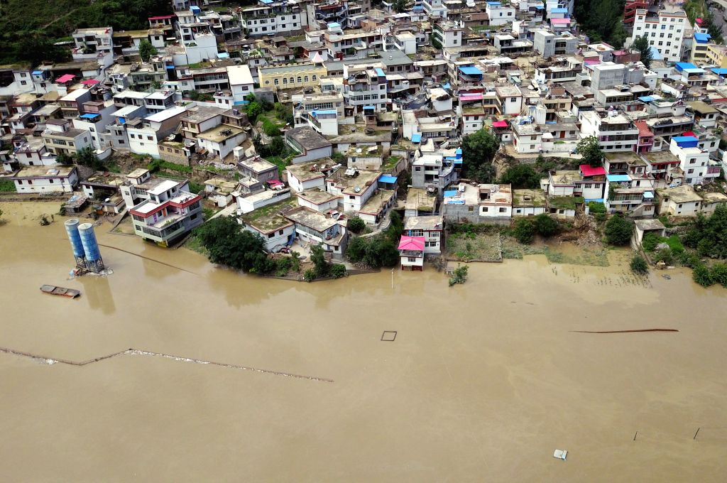CHINA-GANSU-ZHOUQU-LANDSLIDE