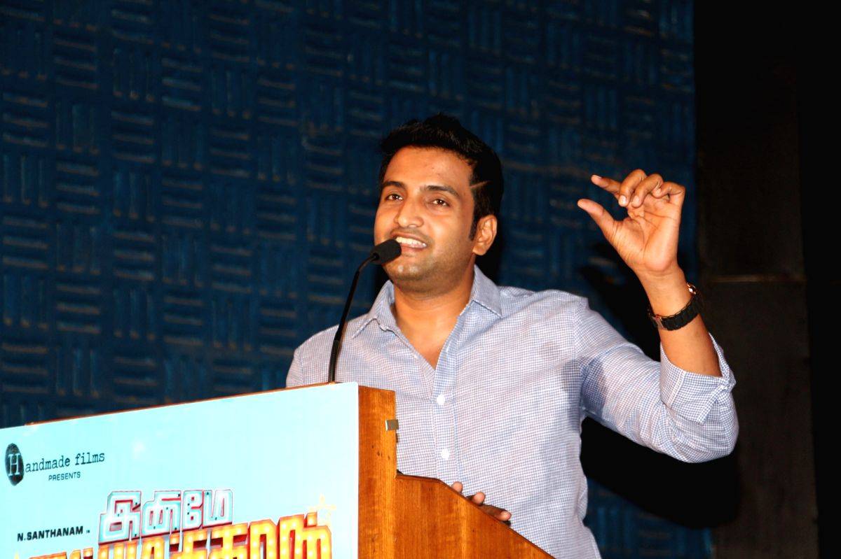 Santhanam announces his next film is a time-loop thriller!