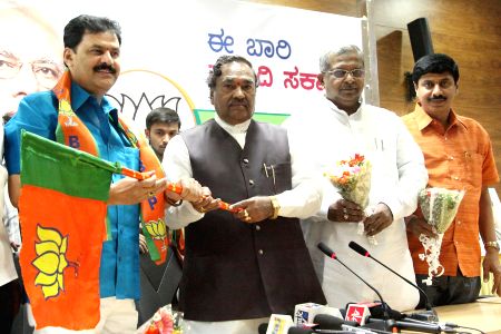 Belur Gopalakrishna joins BJP