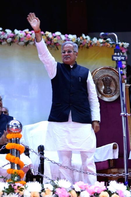 Bhupesh Baghel's swearing-in ceremony