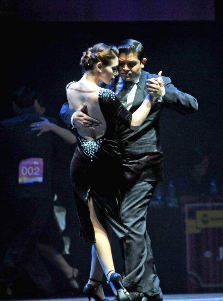 The World Tango Championship in the saloon category in Buenos Aires
