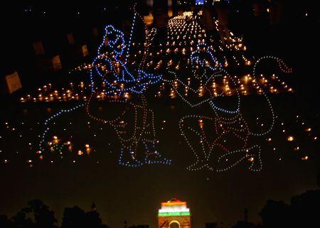 Deepotsav Celebration at Kartavya Path