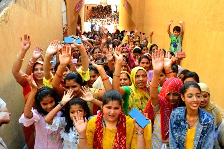 : Jaipur: Devotees throng the historical Shila Devi temple