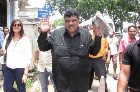 Churchill Alemao in court