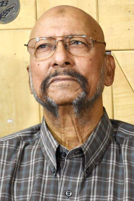 Former Indian cricketer Syed Kirmani during a press conference