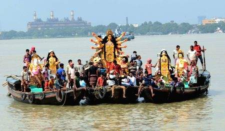 Durga Puja preparations