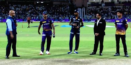 Free Photo :IPL 2023: Gujarat Titans win toss, elect to bowl first ...
